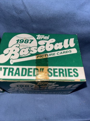 1987 Topps Traded baseball set...unopened 2 Sets | eBay