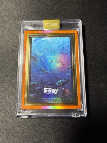 2025 TOPPS PIXAR GOLD WALL ART FINDING DORY ORANGE /25 - SSP RARE | eBay