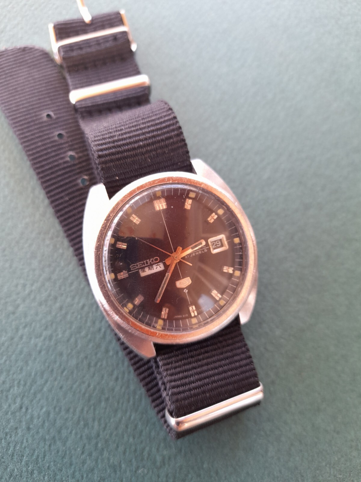 Vintage SEIKO 5 6119-7183 Automatic Mens Wristwatch _2432 | eBay