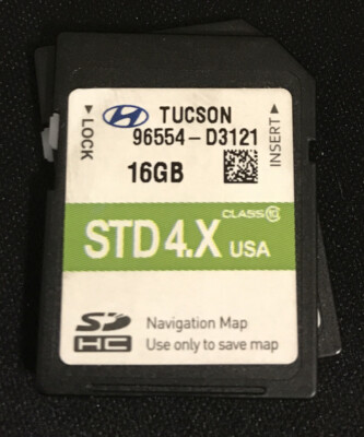 2016 2017 HYUNDAI TUCSON NAVIGATION SD CARD USA MAP 96554-D3121 OEM | eBay