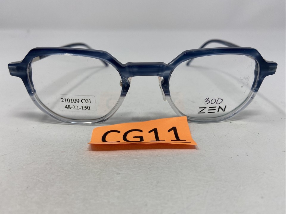 Zen Spain 210109 C01 48-22-150 Navy Blue Fade Full Rim Eyeglasses Frame ...