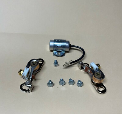 1963 64 65 67 Ford 427 Dual Point Distributor Points & Condenser | eBay