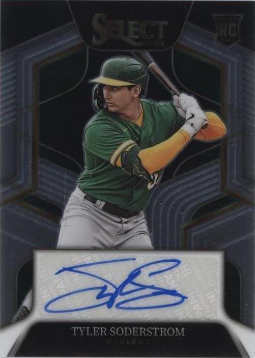 2023 Panini Select - Rookie Signatures Tyler Soderstrom #RS-TS (AU, RC ...