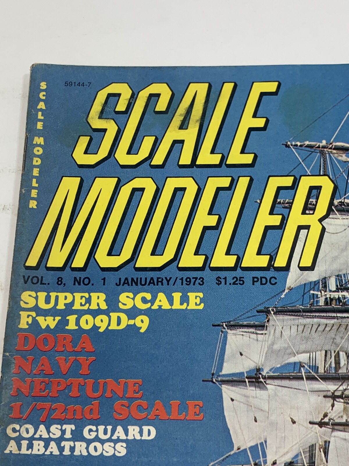 Scale Modeler Mag FW 109D-9 Dora Navy Neptune January 1973 V8 #1 | eBay