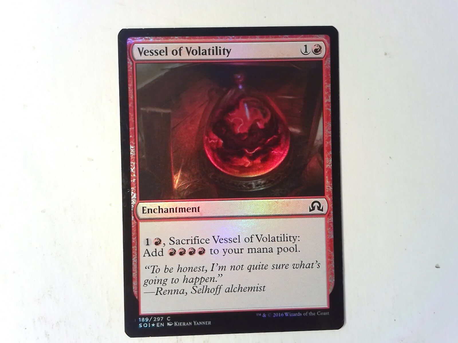 Foil Vessel of Volatility Shadows over Innistr - Magic the Gathering ...