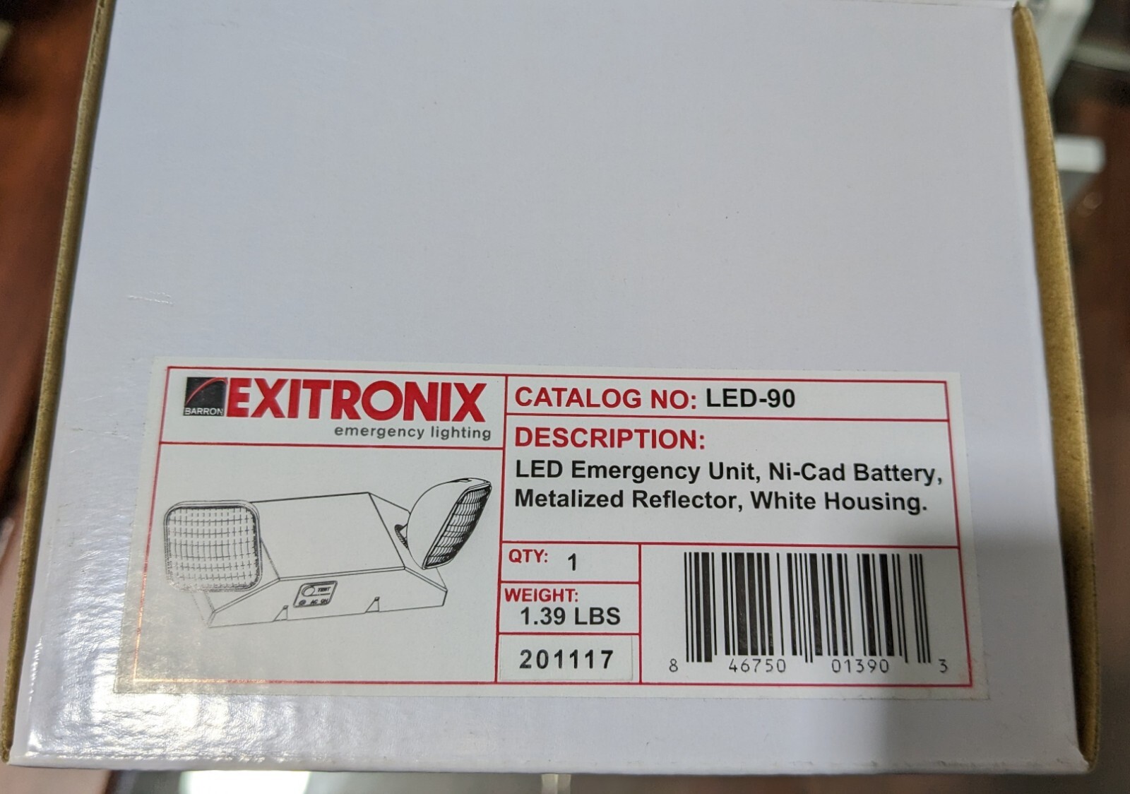 Keystone LED Emergency Back-Up Driver Kit (KT-EMRG-LED-5-500-K1) for ...