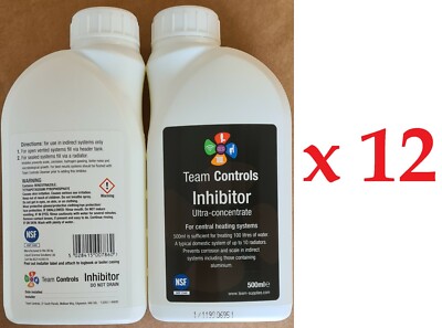 Central Heating System INHIBITOR Liquid 500ml Ultra Concentrate x12 ...