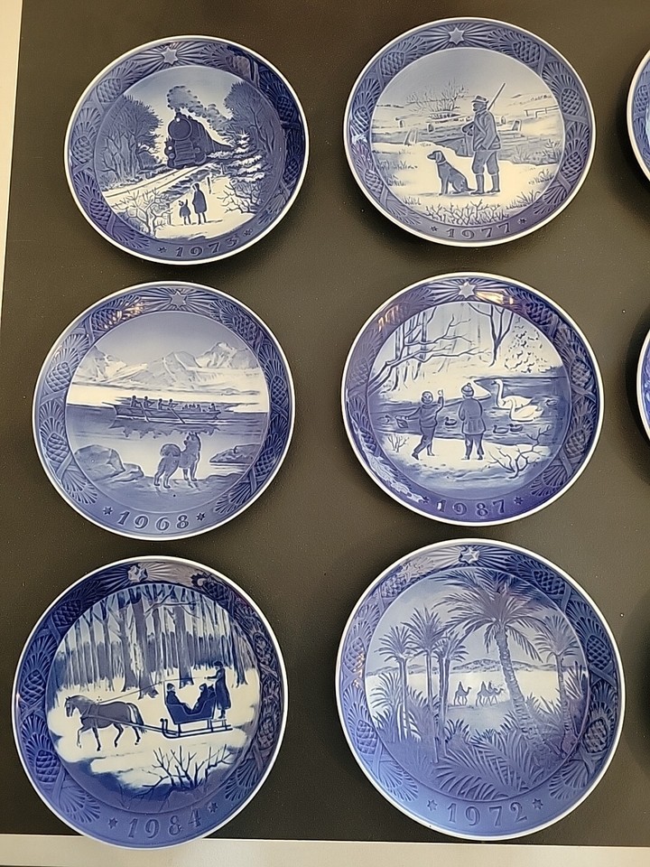 Blue Danish Plate Collection | eBay