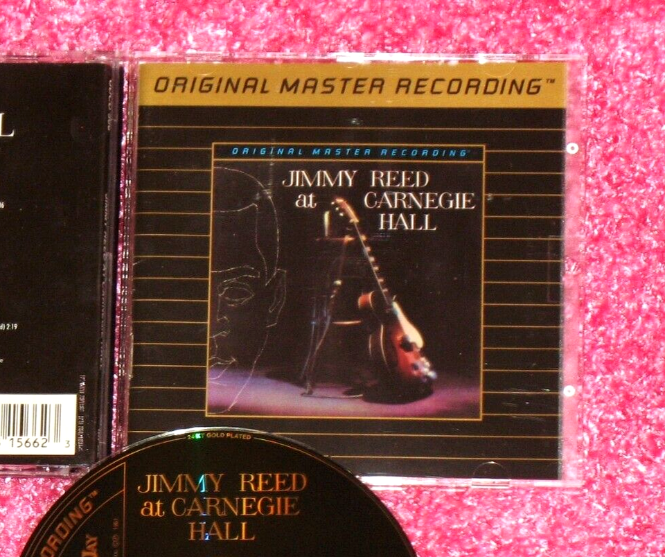 JIMMY REED - at Carnegie Hall / Best of - MFSL Gold Disc 2:1 CD Chicago ...