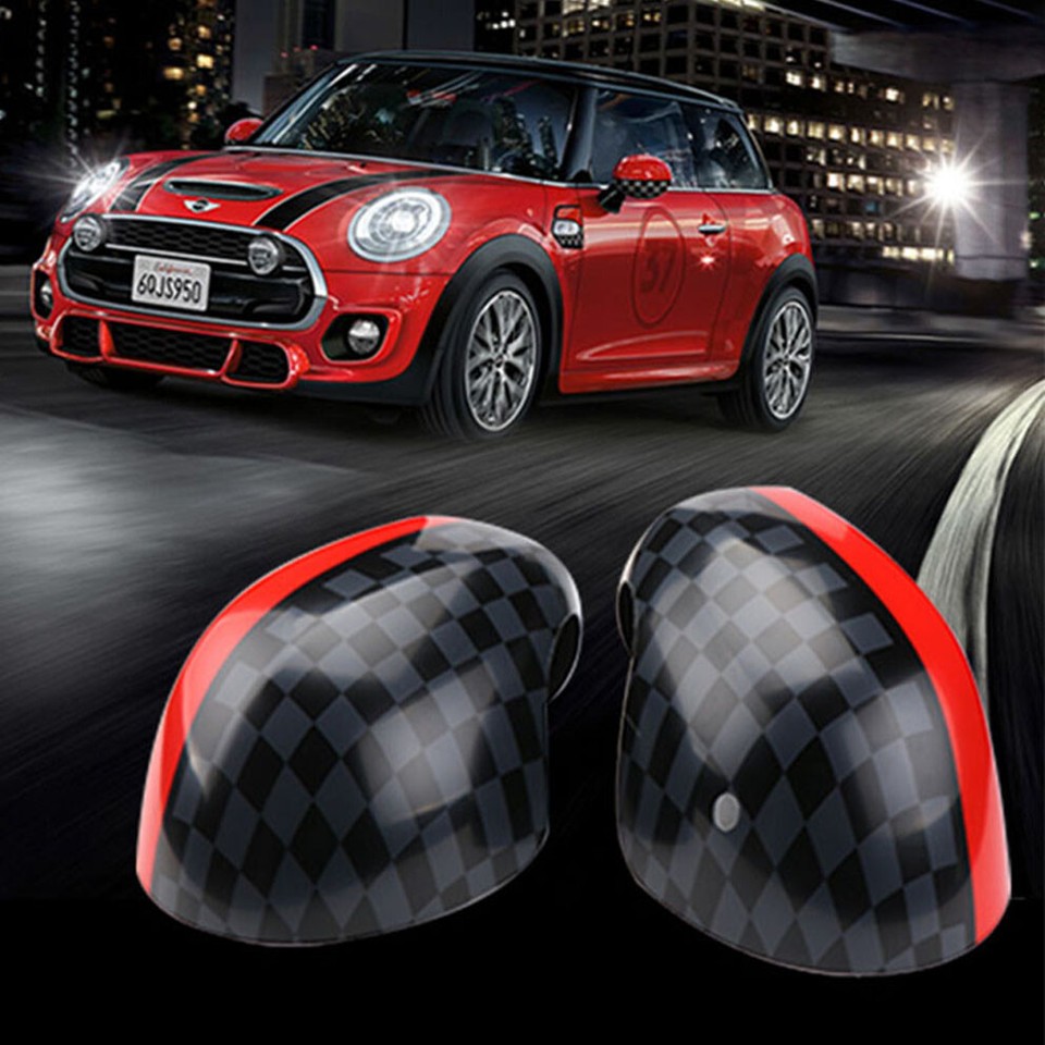 For MINI Cooper F54 F55 F56 F60 2020-2024 JCW Style Side Mirror Cover ...