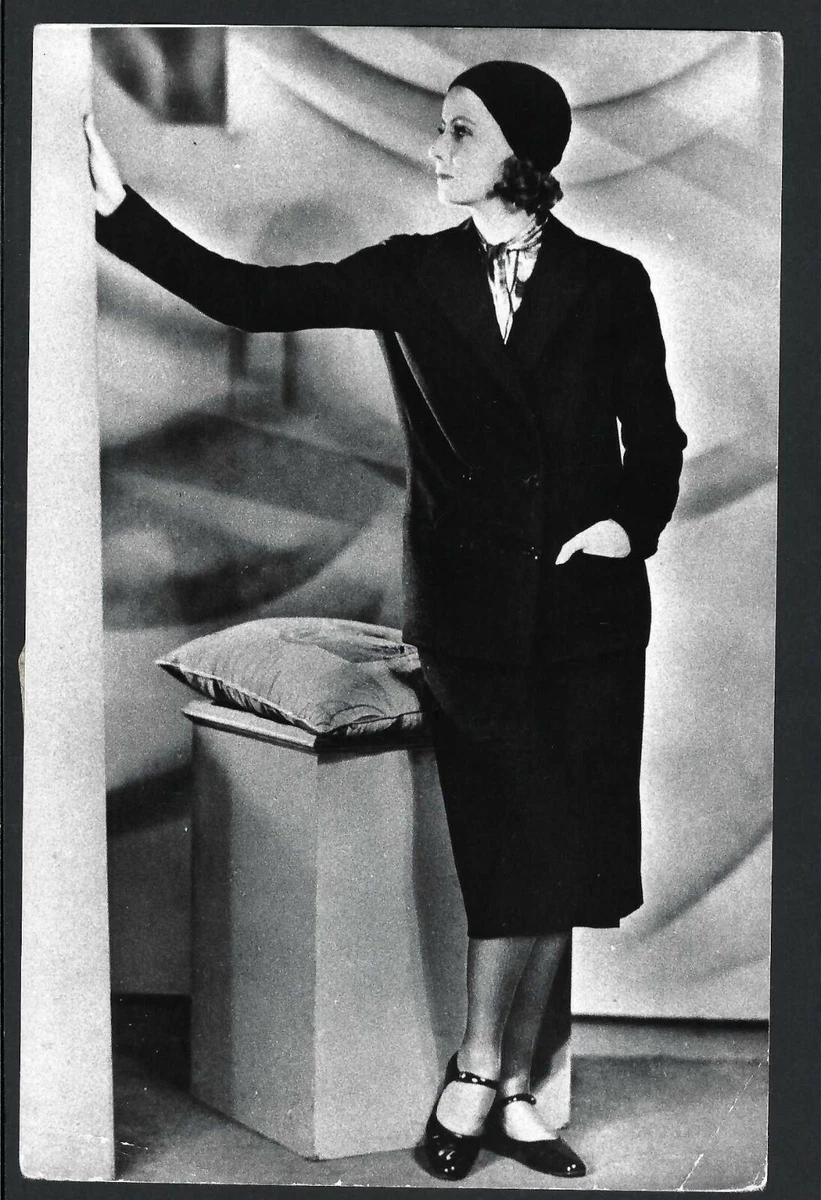 Greta Garbo Fashion Style