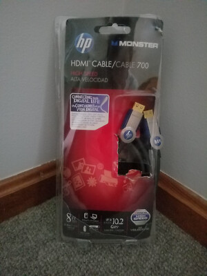 HP Monster HDMI Cable 700 High Speed 8ft | eBay