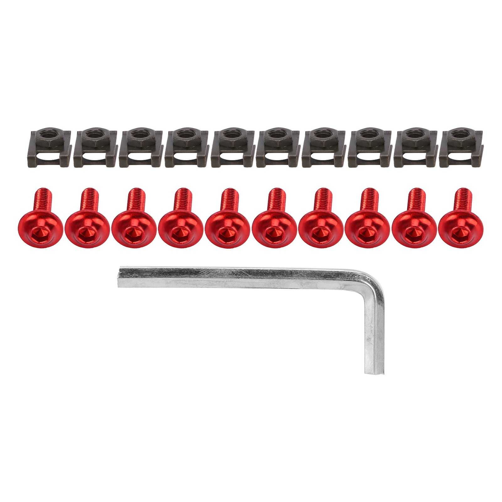 (red)) Motorcycle Winshield Fastener Clip Motorcycle Windscreen Fairing ...