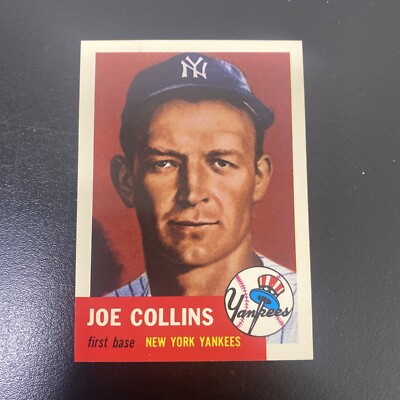 1991 TOPPS ARCHIVES 1953 JOE COLLINS . NEW YORK YANKEES #9 | eBay