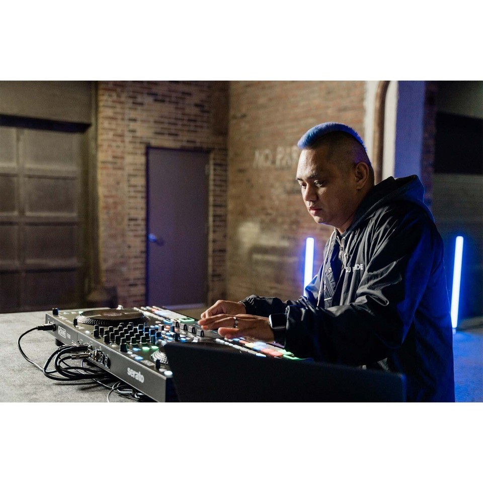 Rane FOUR Advanced 4 Channel Mixer Stems Serato DJ Pro Controller Rane ...