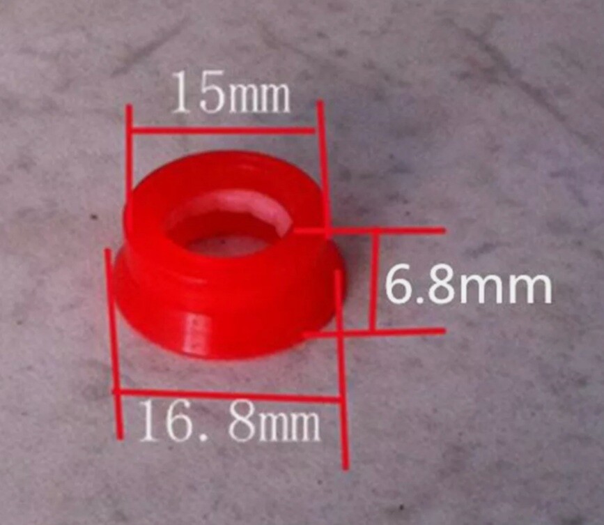 CERAMIC DISC WASHERS FOR TAP CARTRIDGE SILICONE RUBBER WASHERS 3 PAIRS ...