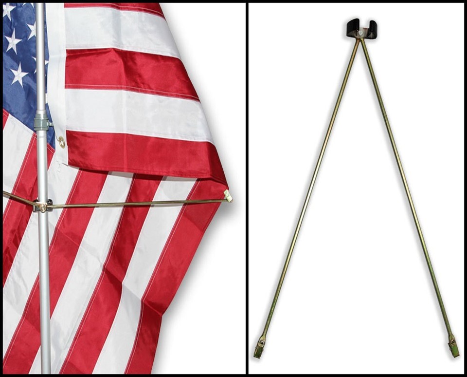 Flag Spreader Flag Pole Accessory Flag Display Holder | eBay