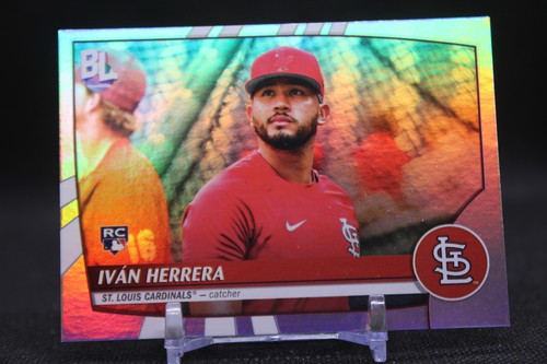 Iván Herrera #215 2023 Topps Big League Uncommon Rainbow Foil Cardinals RC | eBay
