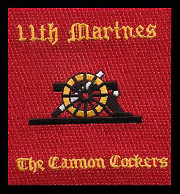 Officially Licensed USMC 11th Marines Cannon Cockers Patch | eBay