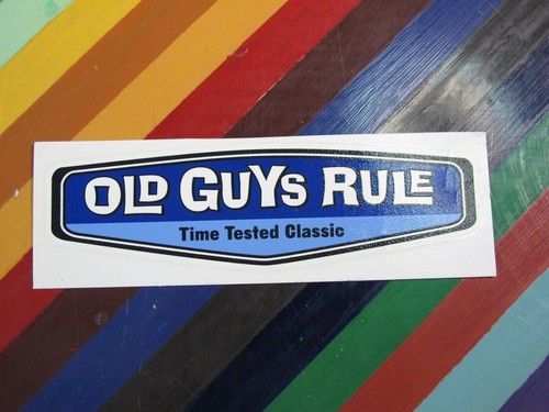 vtg Surfing decal Old Guys Rule | eBay