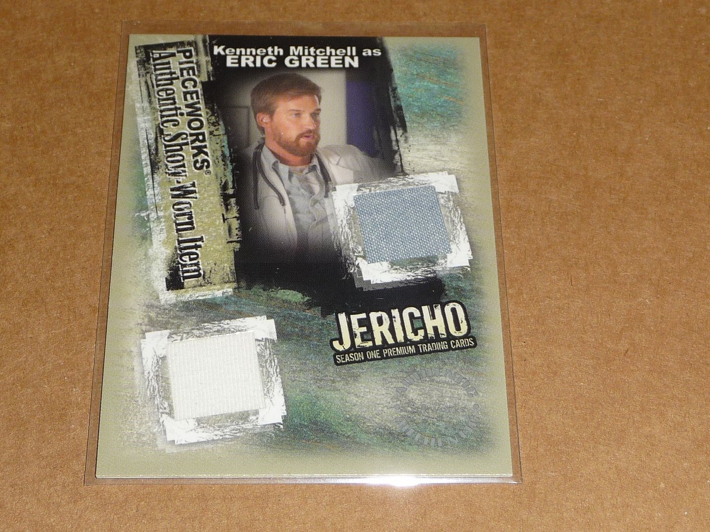 2007 Inkworks JERICHO KENNETH MITCHELL AS ERIC GREEN DUAL RELIC SWATCH T4667 | eBay