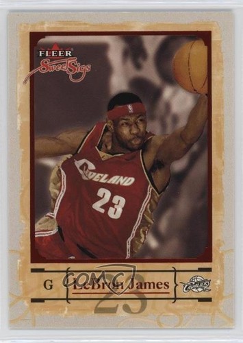 2004-05 Fleer Sweet Sigs LeBron James #75 | eBay