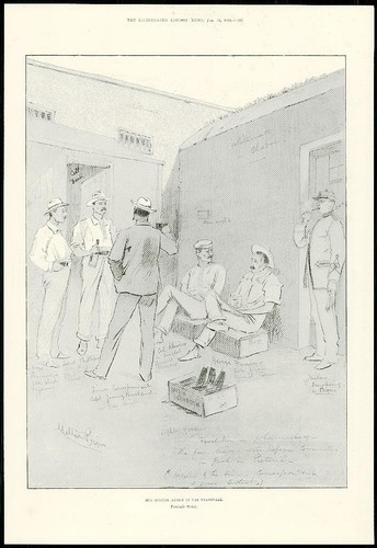 1896 Antique Print - SOUTH AFRICA Transvaal Illustrated Story Melton ...