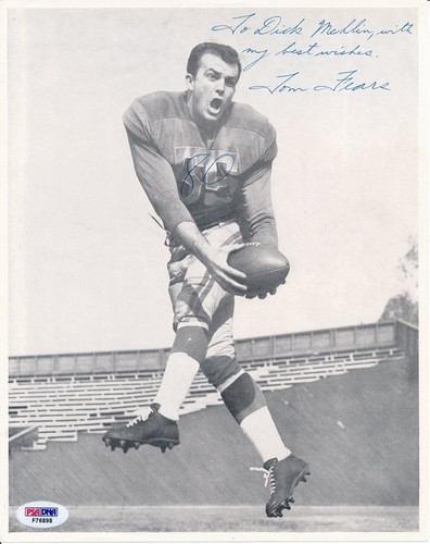 Tom Fears Rams Signed/Autographed 8x10 Photo PSA/DNA 140865 | eBay