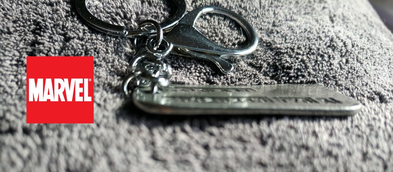 Wolverine Logan dog tag keychain X-MEN Full metal Comic Collectible ...