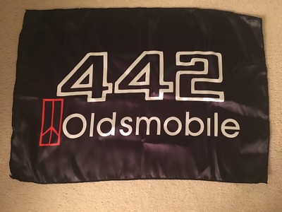 Oldsmobile 442 Logo 20x30" Flag Banner Show Garage Racing Shop Decor ...