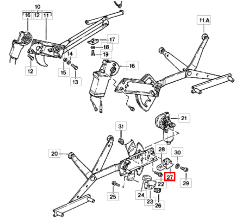 PORSCHE CAYENNE 92A Engine Motor Hydraulic Mount 95837504900 NEW ...