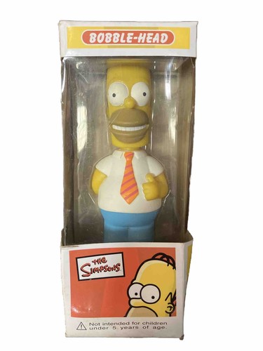 Homer Simpson Wacky Wobbler Funko Bobblehead 2005 Brand New In Box Nib ...