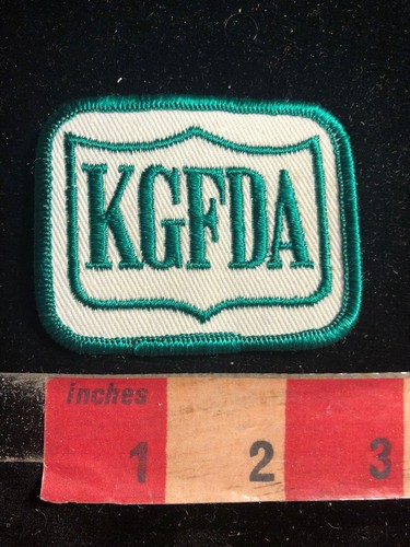 Vtg KGFDA Advertising Patch KANSAS GRAIN & FEED DEALERS ASSOCIATION 03R ...