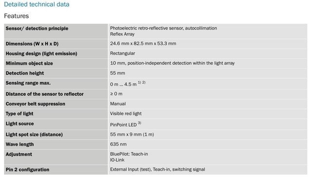 SICK RAY26P-34162930A00 Reflex Array Photoelectric Sensor for sale ...
