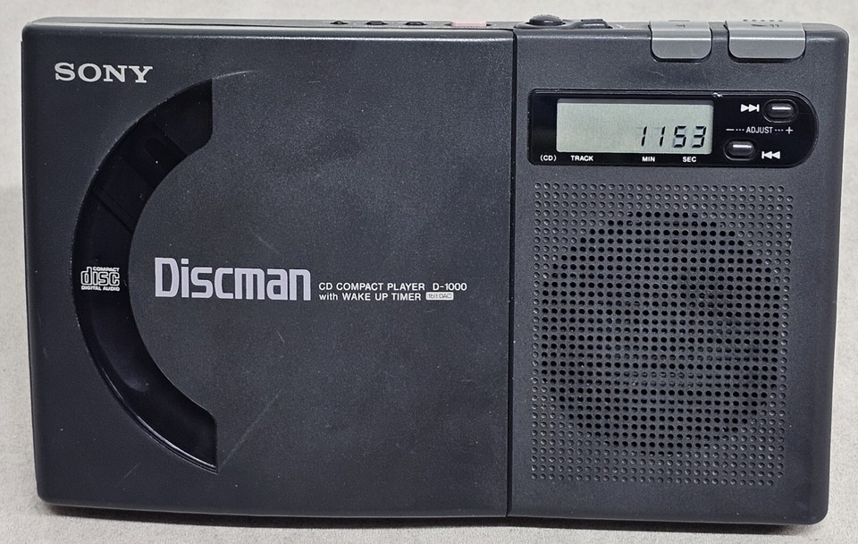 Sony Discman CD Compact Player D-1000 | eBay