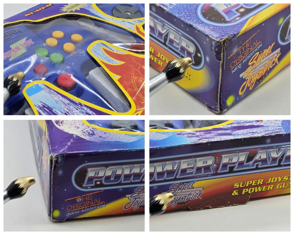 Vintage Power Player Super Joystick & Power Gun TV Game Plug & Play ...