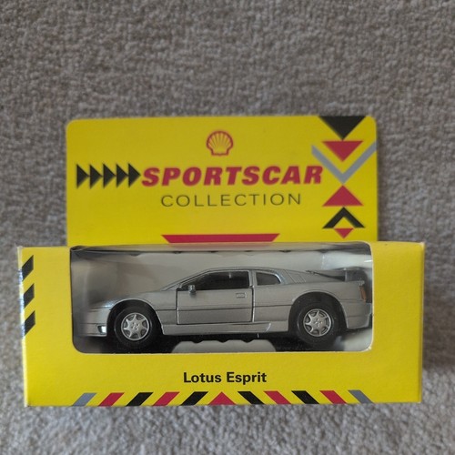 Shell Sports Car Collection Lotus Esprit. silver. die cast Model Car ...