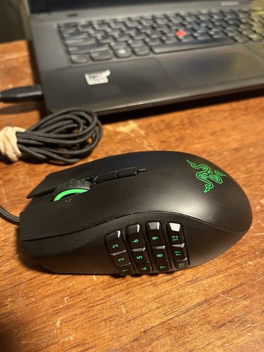 Razer Naga 2014 Gaming Mouse 16 Buttons Multi-Buttons RZ01-0104 | eBay