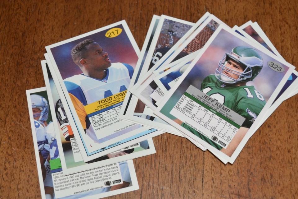 VTG Football Trading Cards LOT 70s/80s/90s | eBay