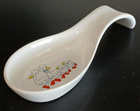 Rare Country Farmhouse Rustic Duck Goose Ceramic Spoon Rest 7.5" Long ...