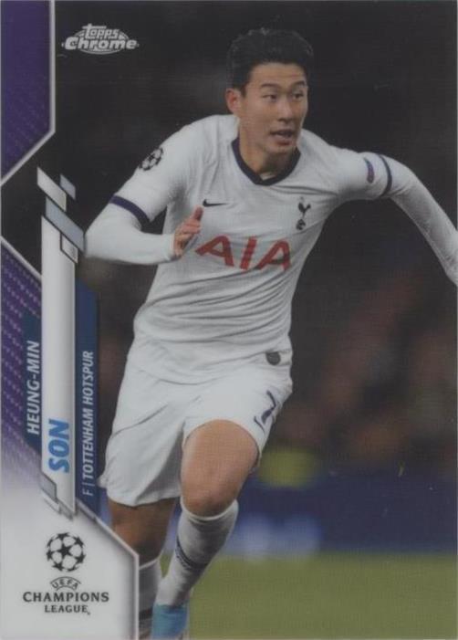 2019-20 Topps Chrome UCL - Heung-Min Son #85 Purple Refractor /250 for sale online | eBay