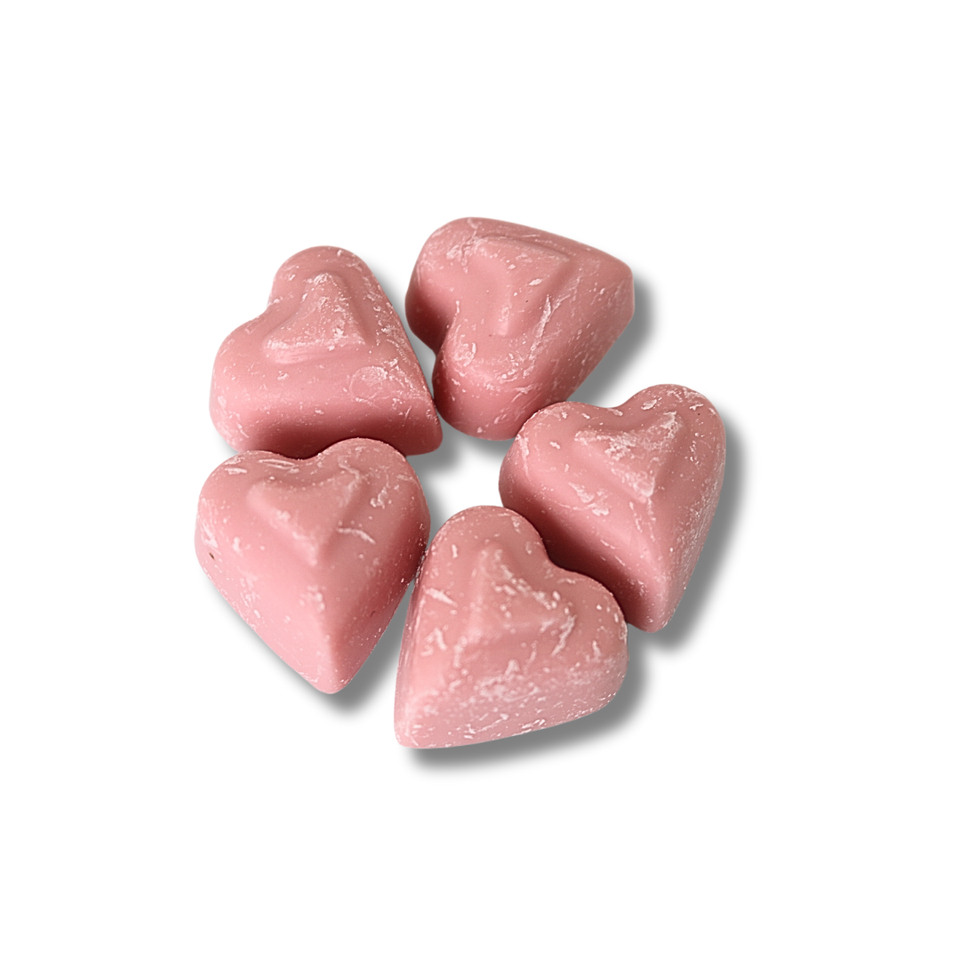 Opsy Choc Pink Hearts - 3kg Bulk Box - Strawberry Flavoured Candy ...