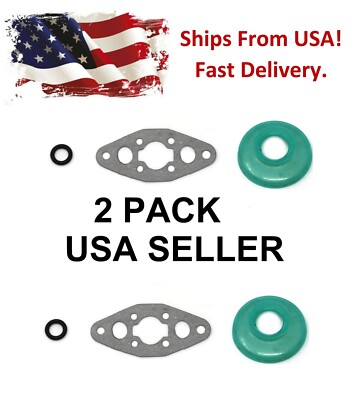 2 Pack SeaDoo Exhaust RAVE Valve Repair Rebuild Kit 787 800 Carb GSX ...