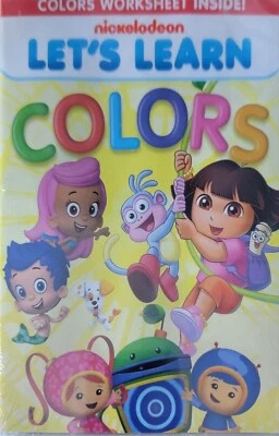 Nickelodeon Let's Learn Colors DVD Blues | Grelly USA