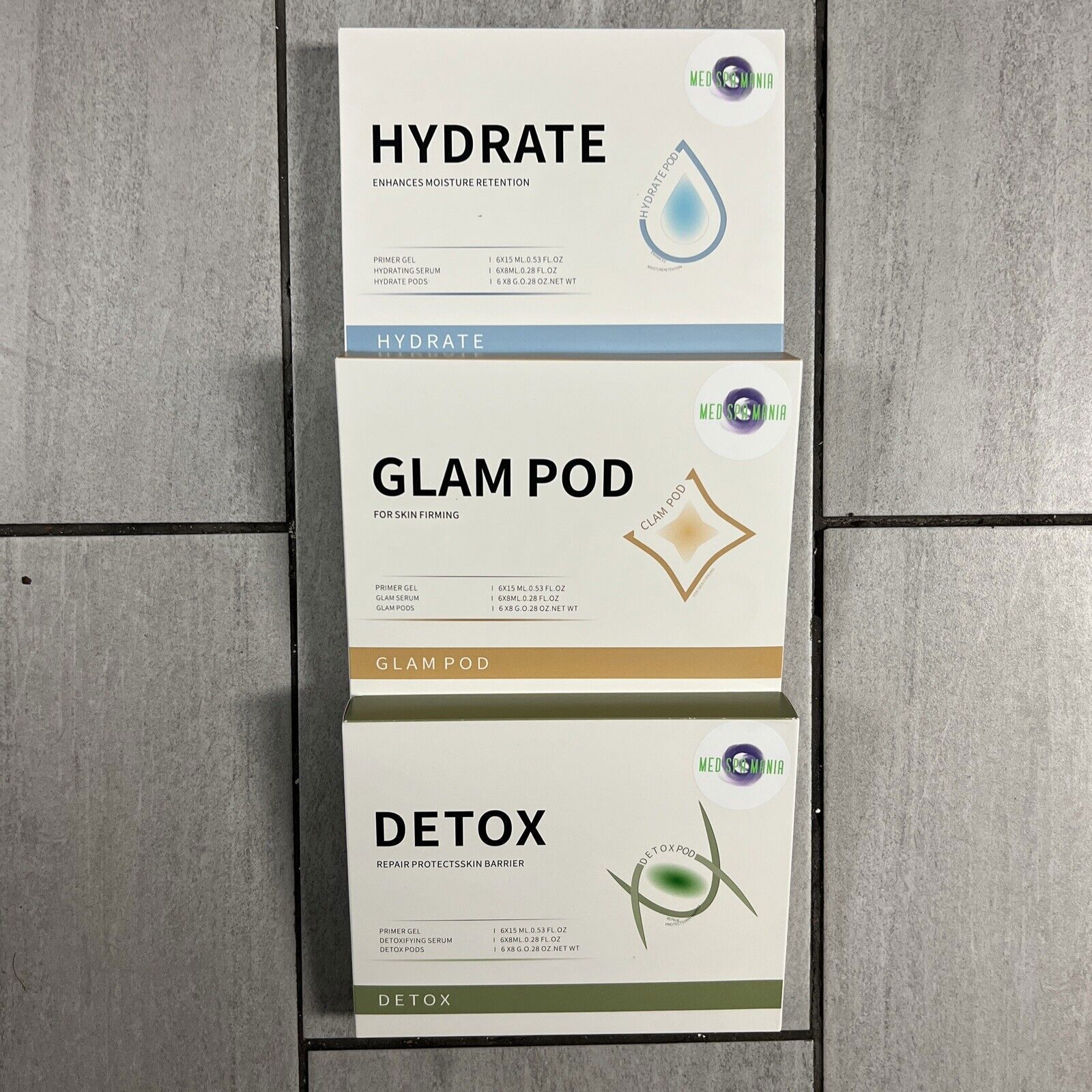 NEWEST Portable Facial Pods Device Kit Capsules for Anti aging Skin ...