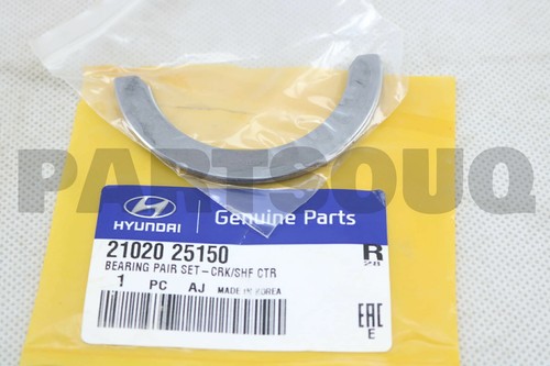 2102025150 Genuine Hyundai / KIA BEARING PAIR SET-CRK/SHF CTR | eBay