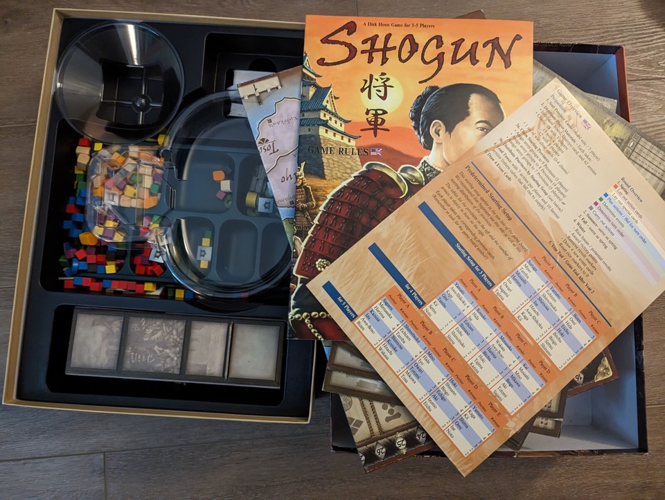 Shogun 2006 Board Game Queen Games | eBay