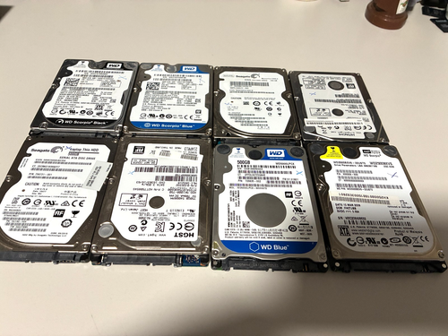 Lots Of 8 Mixed Brand/Sizes HDD 2.5" Laptop Hard Drive | eBay