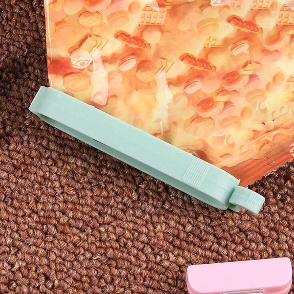12 Pcs Food Closure Clips Snack Storage Bag Sealing Chips Sealer | eBay ...