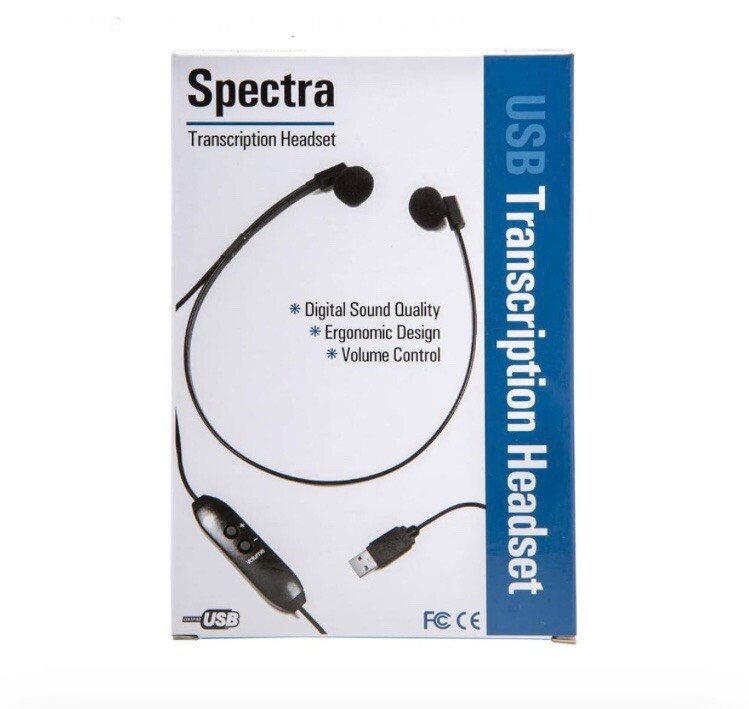 SPECTRA SP-USB TRANSCRIPTION HEADSET | eBay